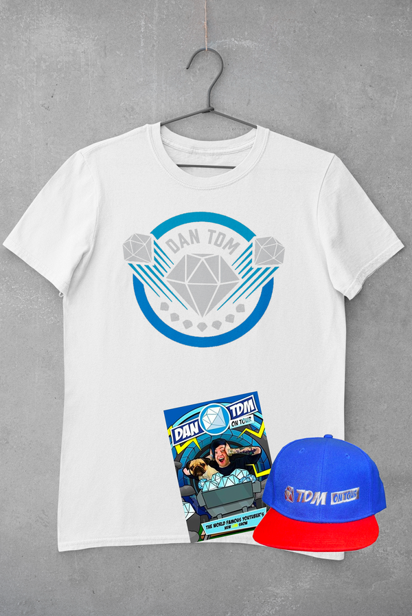 Dan TDM Diamonds Legacy Short Sleeve T-Shirt PLUS Free Cap and DVD wit ...